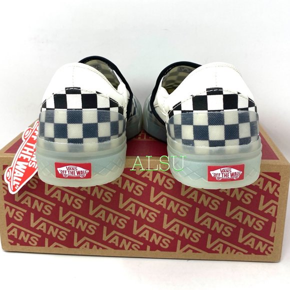 Vans | Shoes | Vans Mod Slipon Checkerboard Cream Womens Size | Poshmark